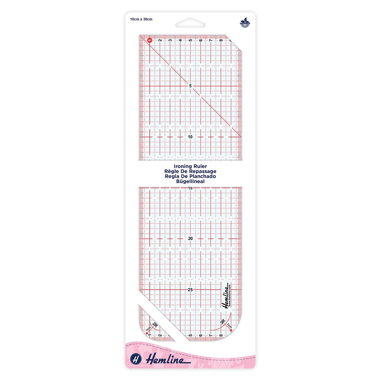 Hemline Heat Resistant Ironing Ruler - Hot Hemmer Tool – My Sewing Box