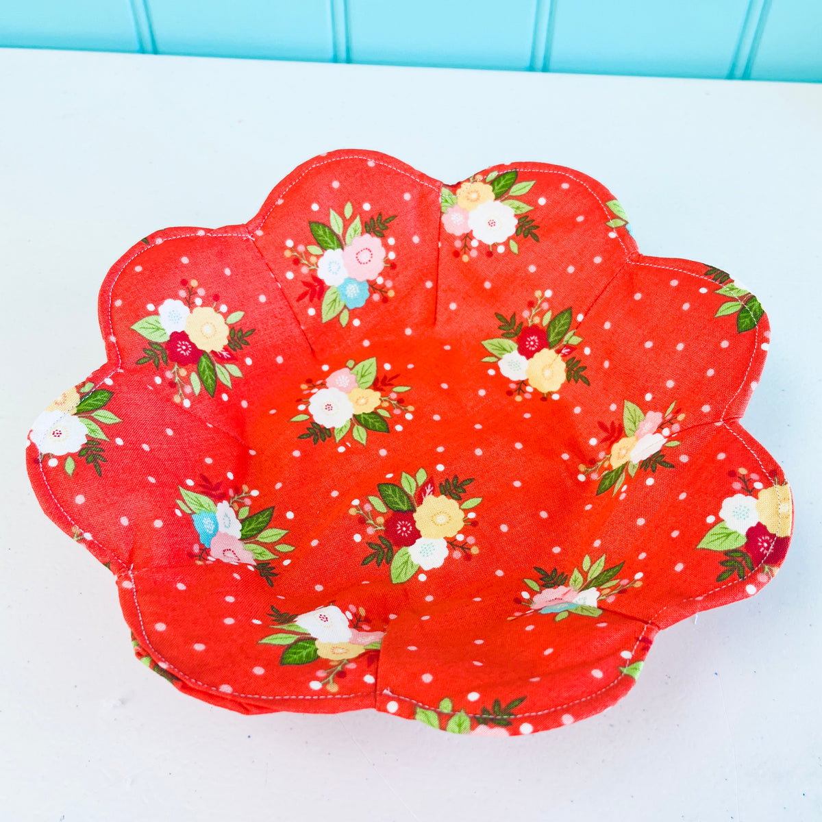 Fabric Flower Bowl - PDF pattern | Downloadable Sewing Patterns – My ...