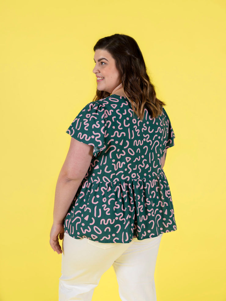 Tilly & The Buttons Sewing Pattern - Nell Blouse/Dress | Independent ...