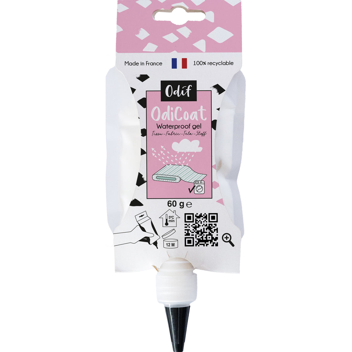 Odif Odicoat Fabric Waterproof Coating Gel Pouch 60g | Fabric Adhesives ...