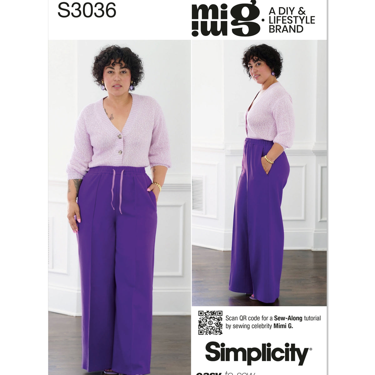Simplicity Sewing Pattern S3036 - Misses' Pants by Mimi G Style – My ...