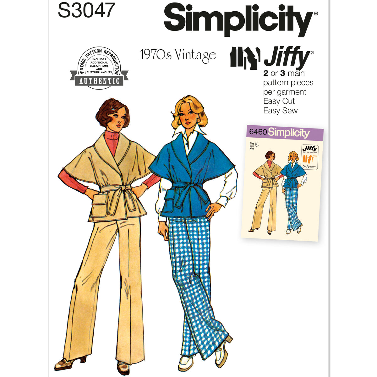 Simplicity Sewing Pattern S3047 - Misses' Pants and Jacket – My Sewing Box