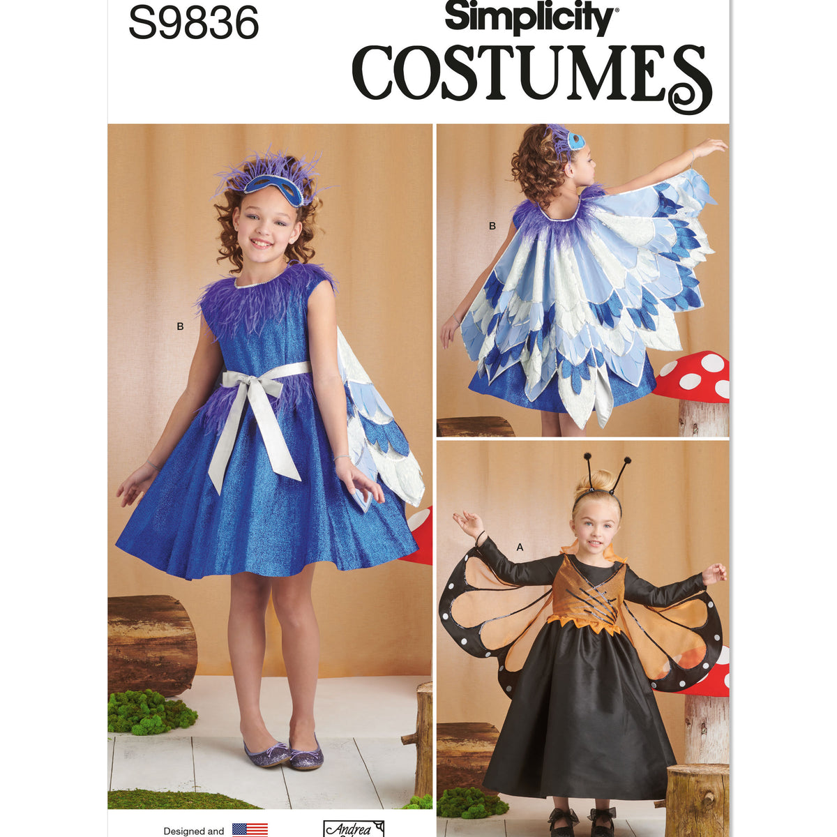 Simplicity Sewing Pattern S9836 - Children's and Girls' Costumes by An ...