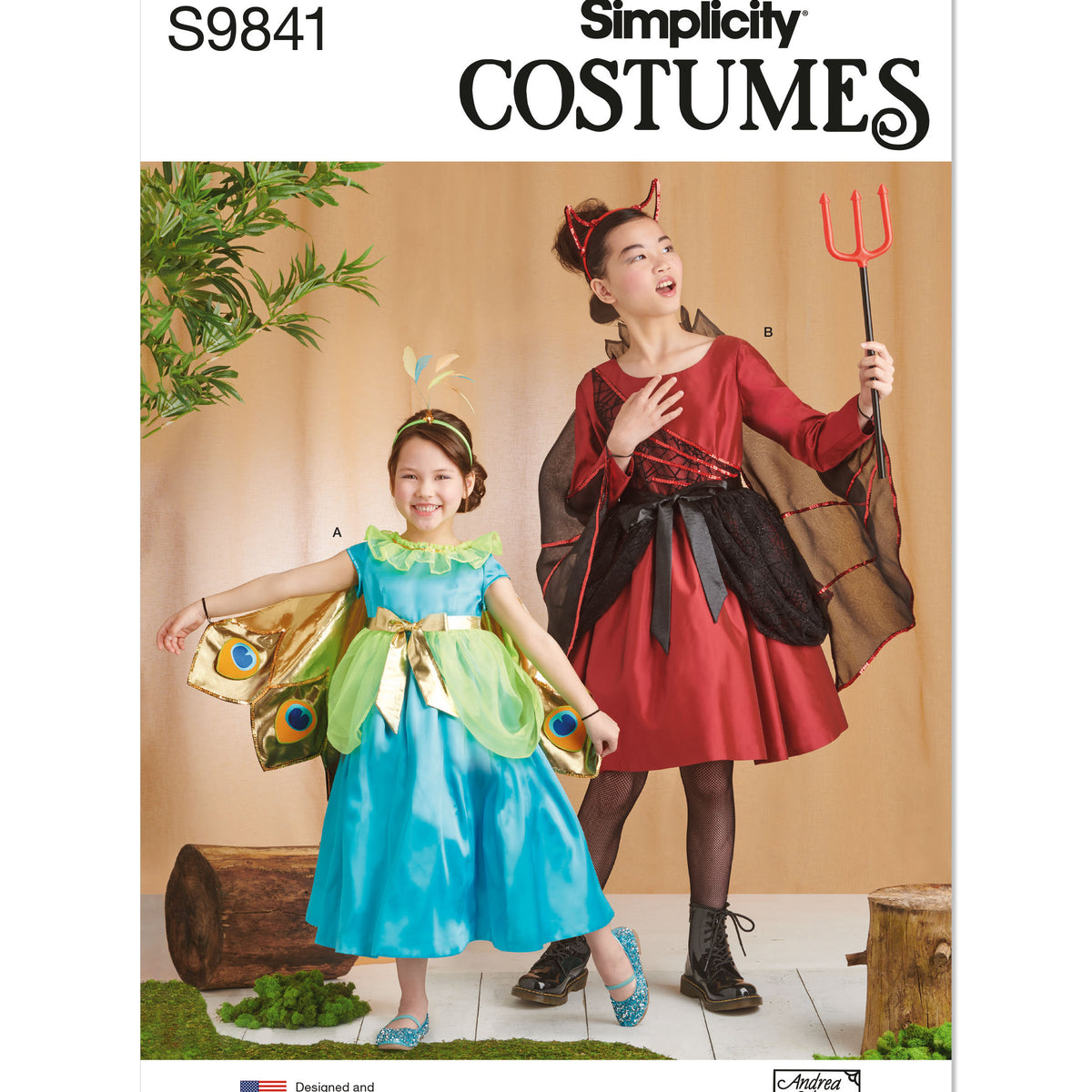Simplicity Sewing Pattern S9841 - Children's and Girls' Costumes by An ...