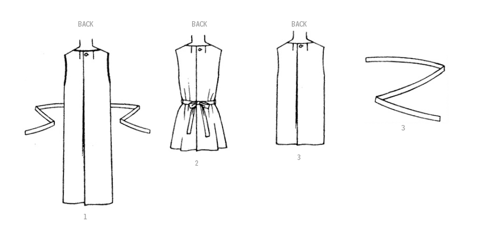 Simplicity Sewing Pattern S9906 - Misses' Apron in Two Lengths – My ...