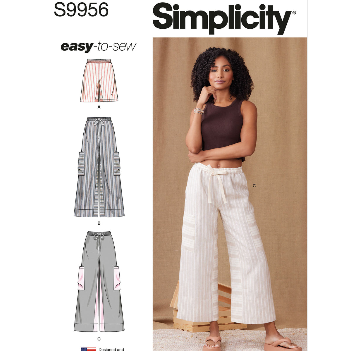 Simplicity Sewing Pattern S9956 - Misses' Shorts and Pants – My Sewing Box
