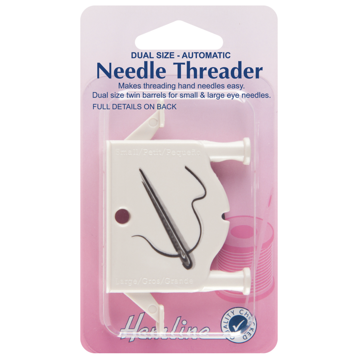 Hemline Dual Size Automatic Sewing Needle Threader | Sewing Tools – My ...