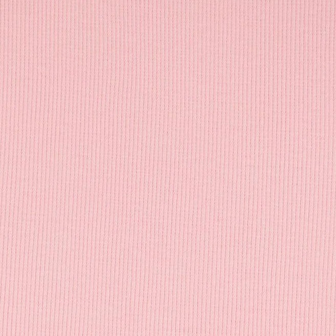 Light Pink Tubular Ribbing Fabric | Stretch Fabrics – My Sewing Box