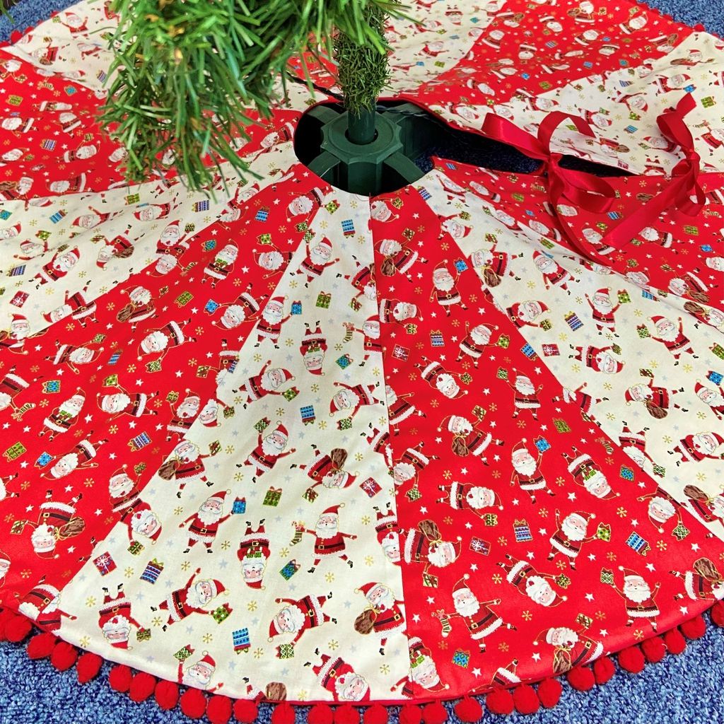 Christmas Tree Skirt PDF Pattern | Downloadable Sewing Patterns – My ...