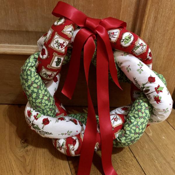 Plaited Christmas Wreath Project | Downloadable Sewing Patterns – My ...