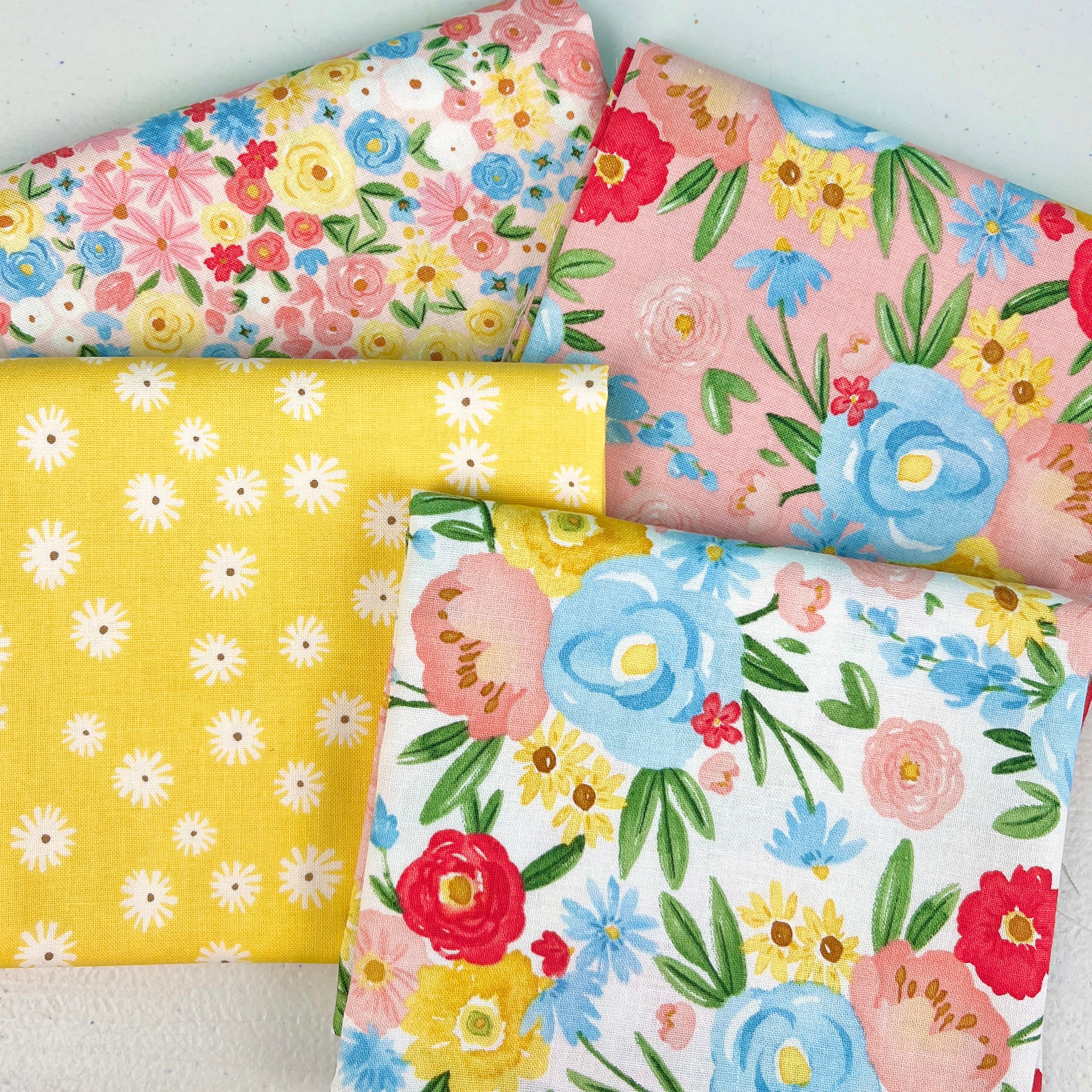 Riley Blake Flower Garden Fat Quarter Bundle | Quilting Fabrics – My ...