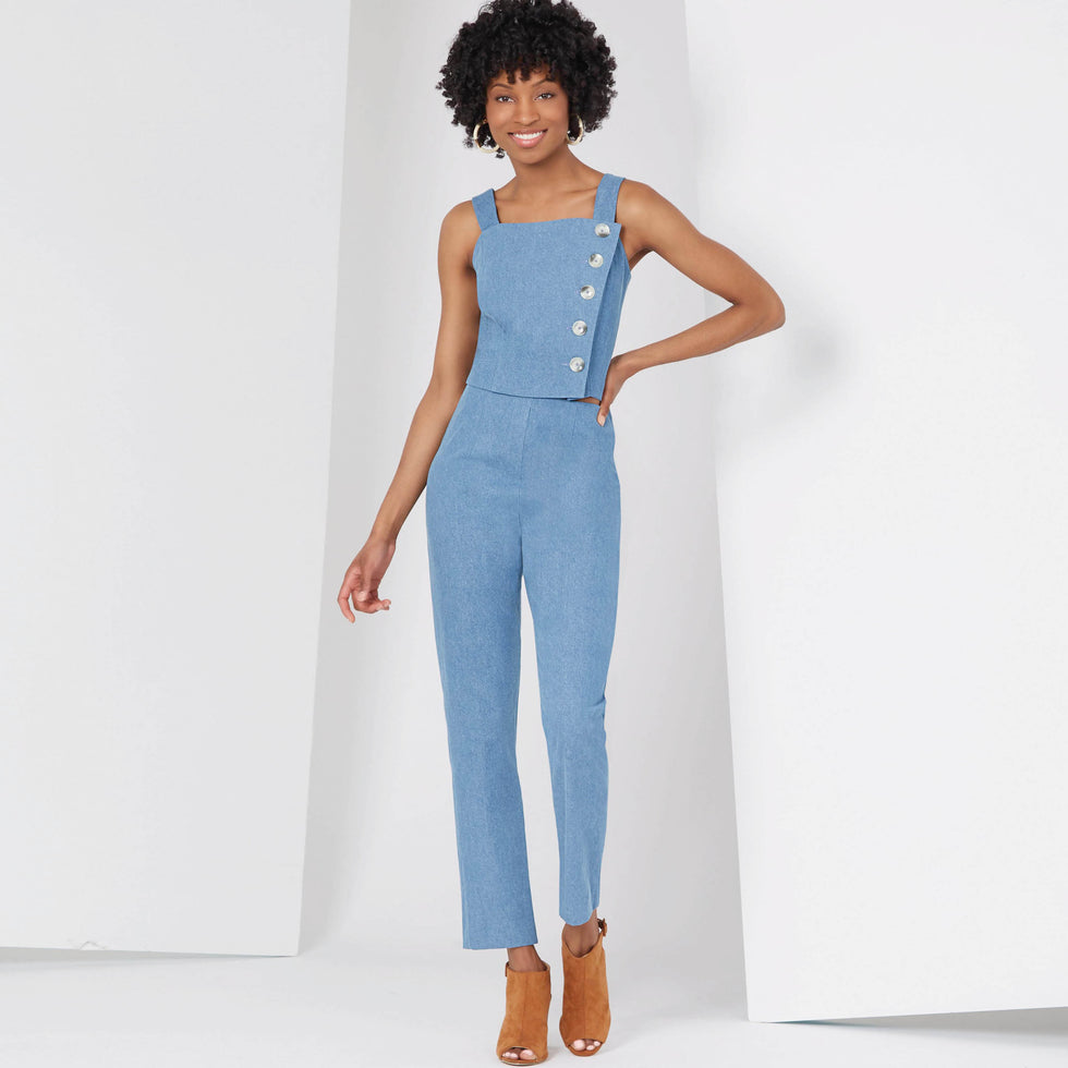 New Look Sewing Pattern N6627 - Misses' Top, Skirt and Trousers ...