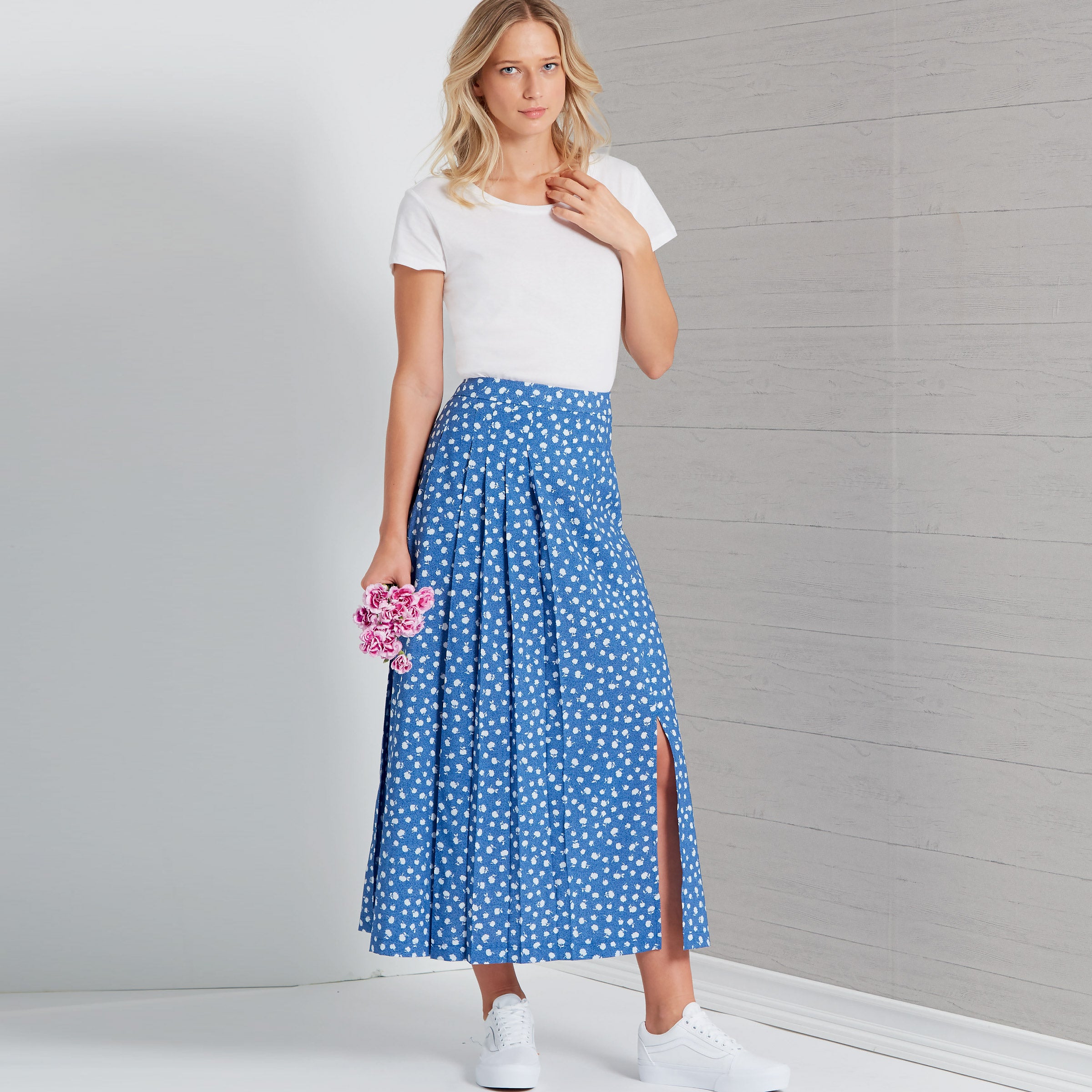 New Look Sewing Pattern N6659 - Misses' Pleated Skirt With Or Without ...