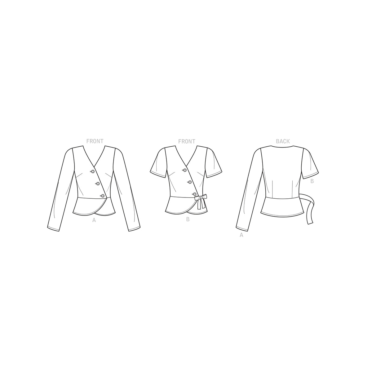 New Look Sewing Pattern N6700 - Misses' Tops – My Sewing Box