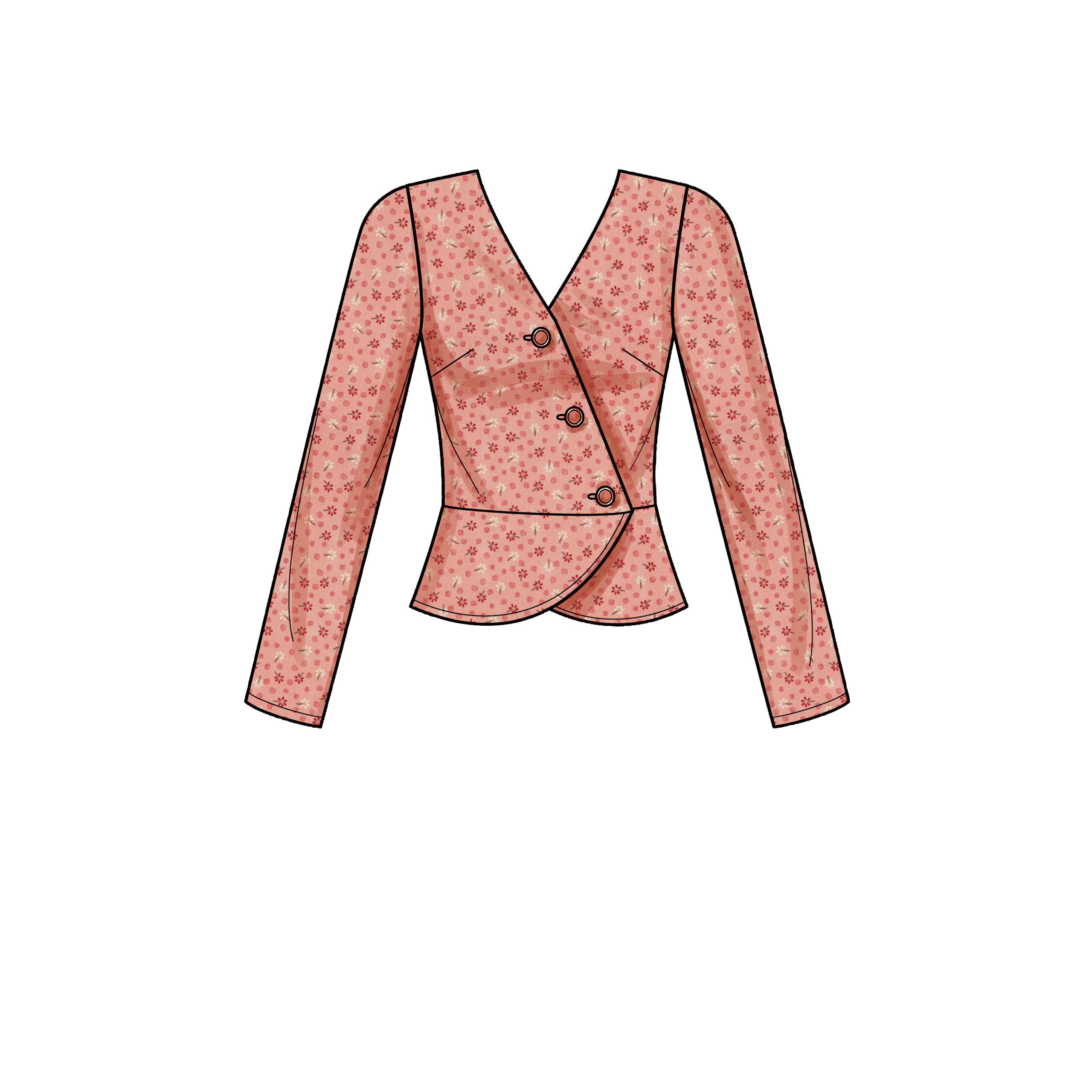 New Look Sewing Pattern N6700 - Misses' Tops – My Sewing Box
