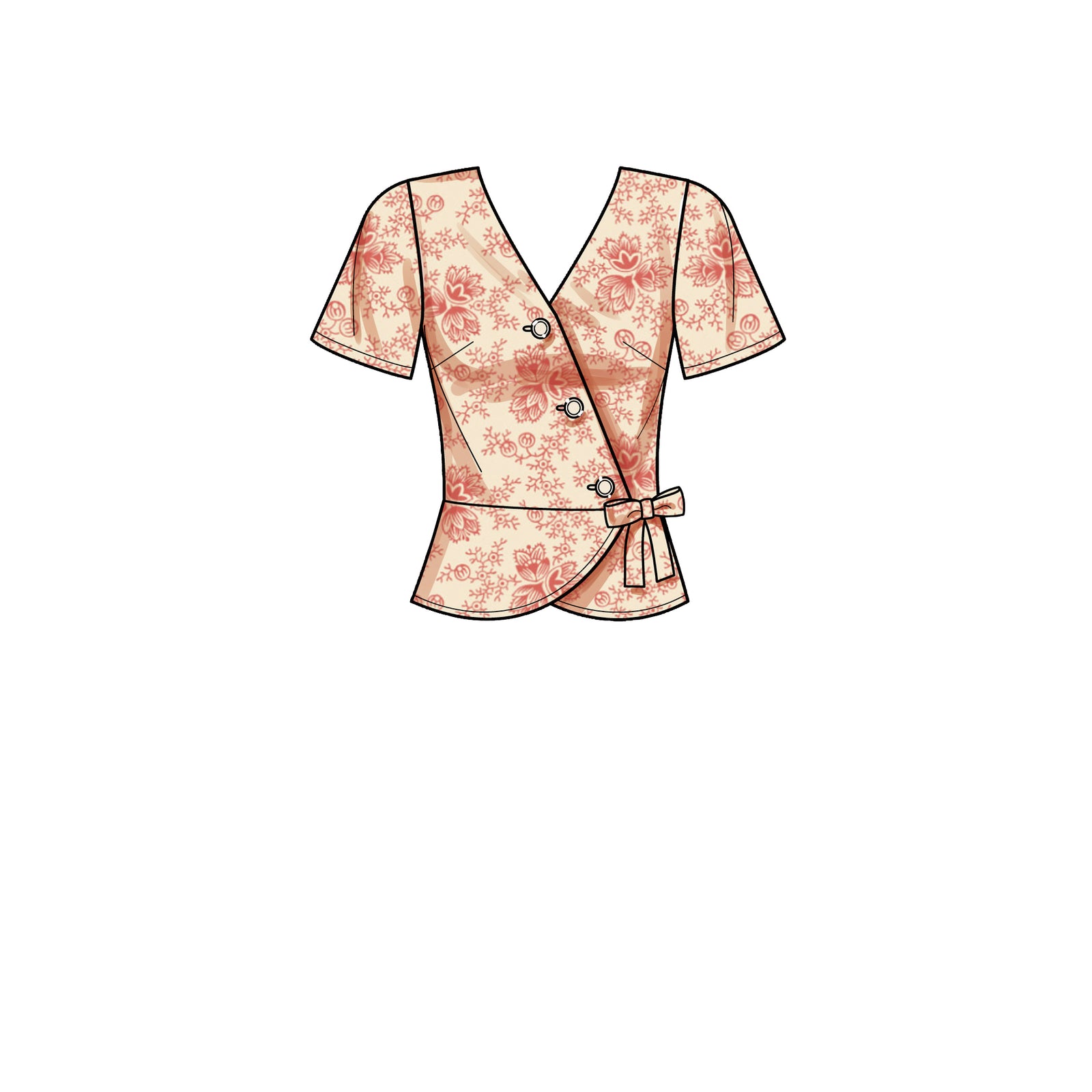 New Look Sewing Pattern N6700 - Misses' Tops – My Sewing Box