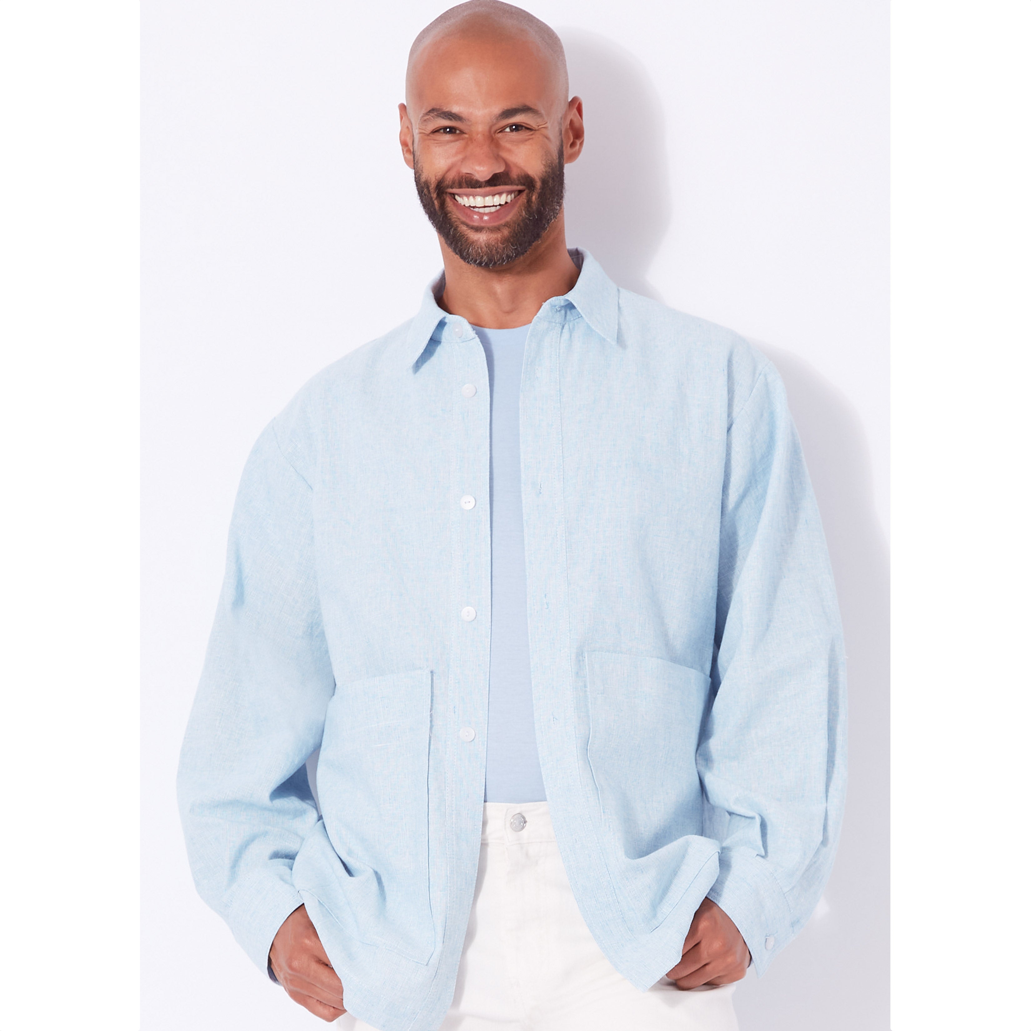 New Look Sewing Pattern 6724 - Unisex Shirt – My Sewing Box