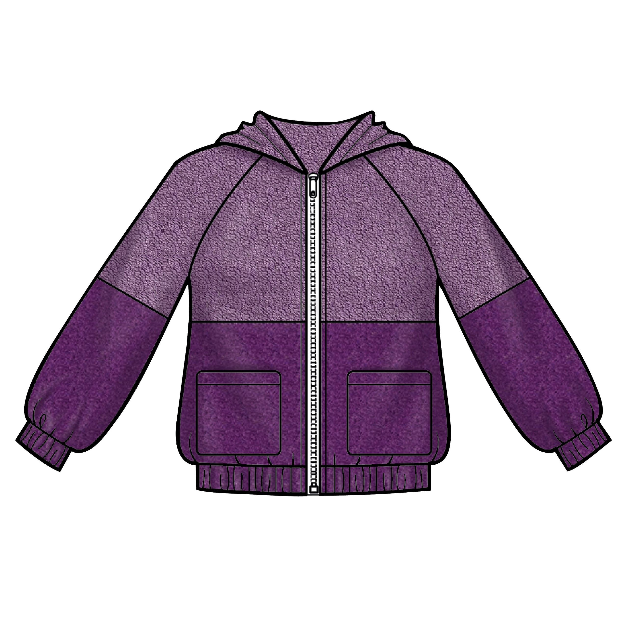 Simplicity Sewing Pattern S8999 - Children's and Girls' Knit Hooded Ja ...