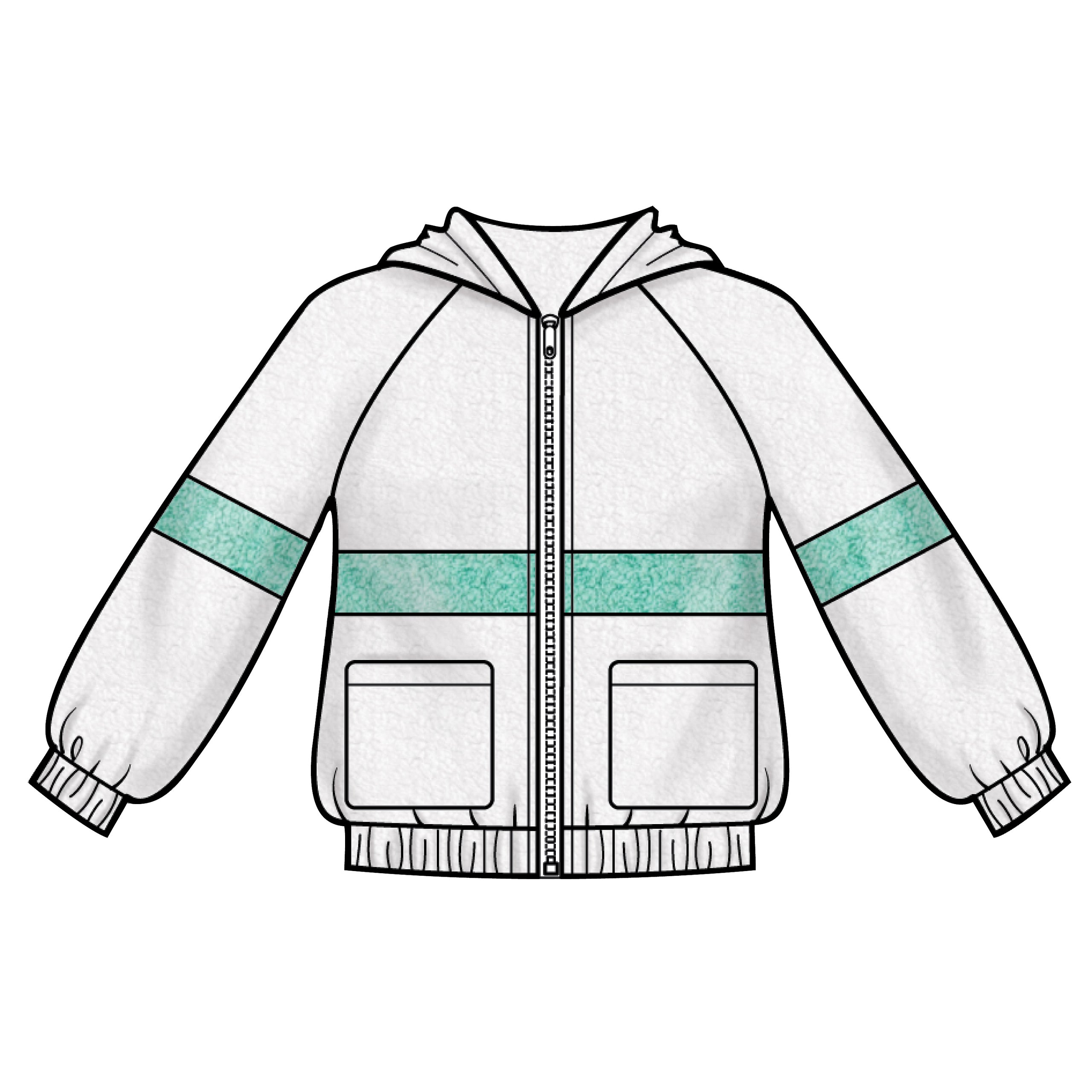 Simplicity Sewing Pattern S8999 - Children's and Girls' Knit Hooded Ja ...