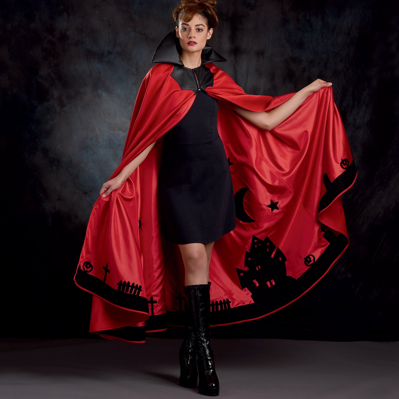 Simplicity Sewing Pattern S9008 - Misses' Cape with Tie Costumes – My ...