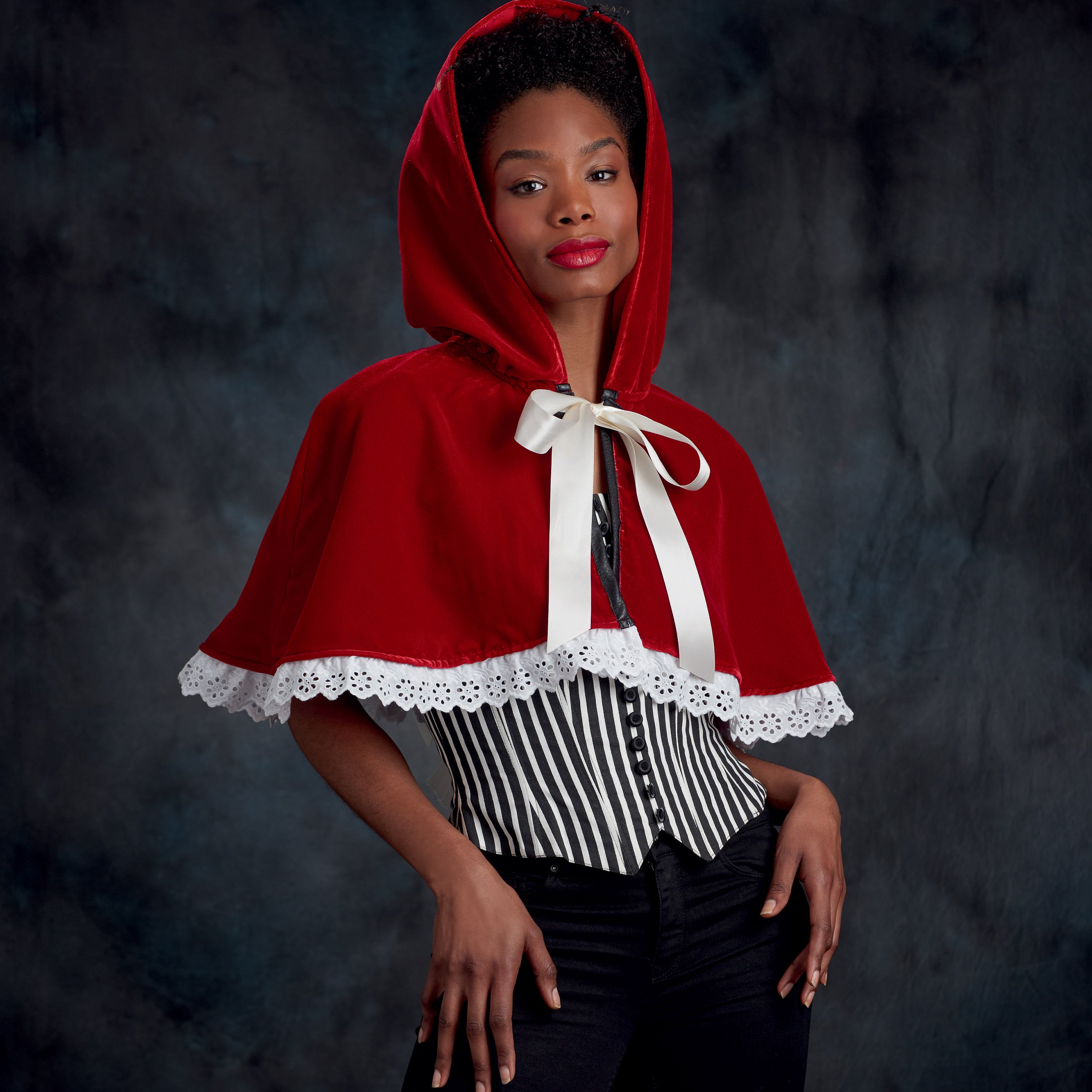 Simplicity Sewing Pattern S9008 - Misses' Cape with Tie Costumes – My ...