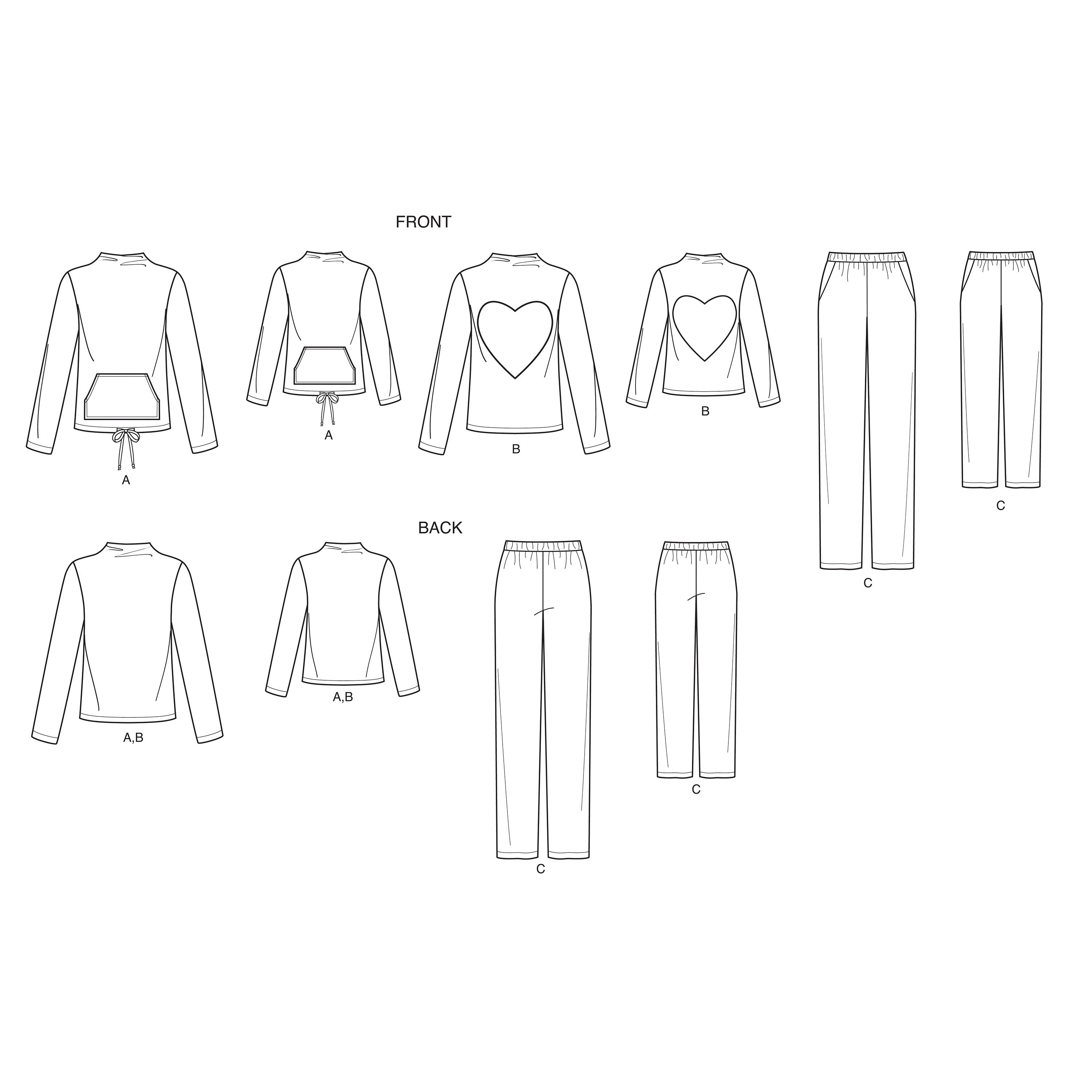 Simplicity Sewing Pattern S9019 - Girls' & Misses' Loungewear – My ...