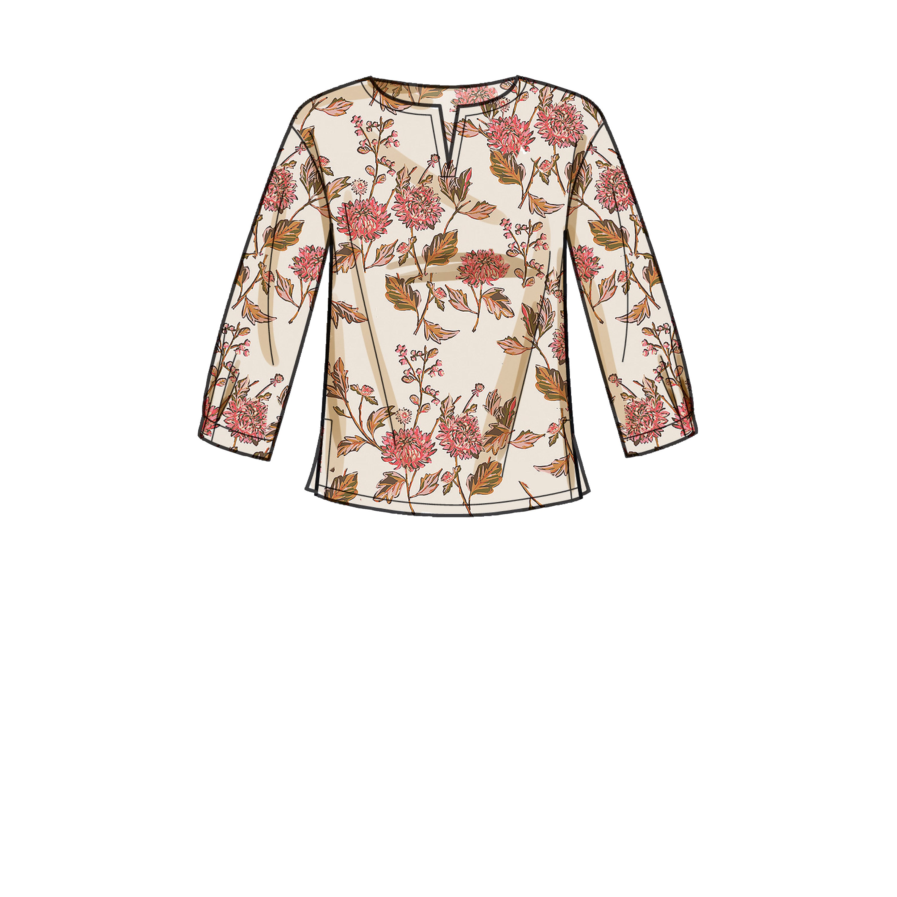 Simplicity Sewing Pattern S9274 - Misses' Tops In Two Lengths – My ...