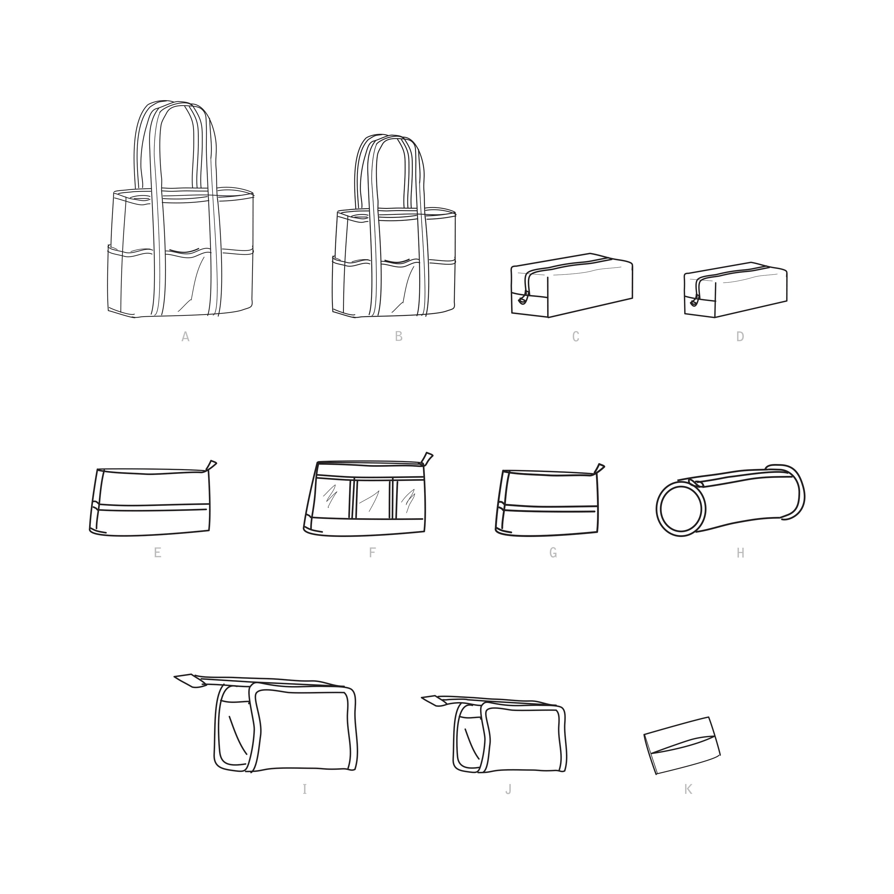 Simplicity Sewing Pattern S9310 - Totes & Bags In Assorted Sizes – My ...