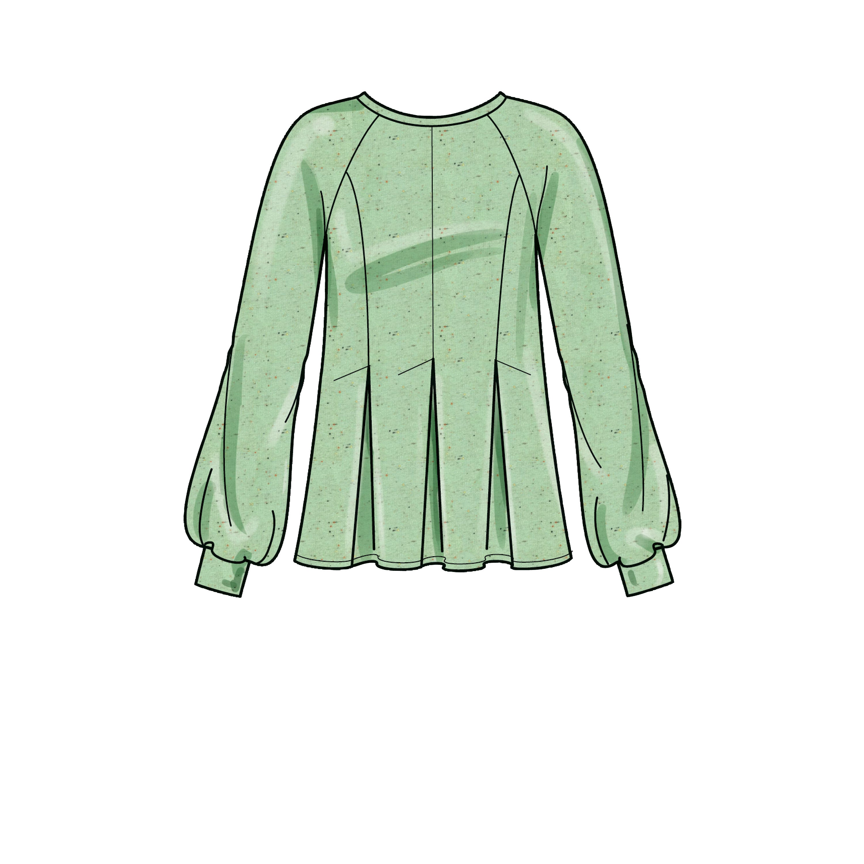 Simplicity Sewing Pattern S9384 - Misses' Sweatshirts – My Sewing Box