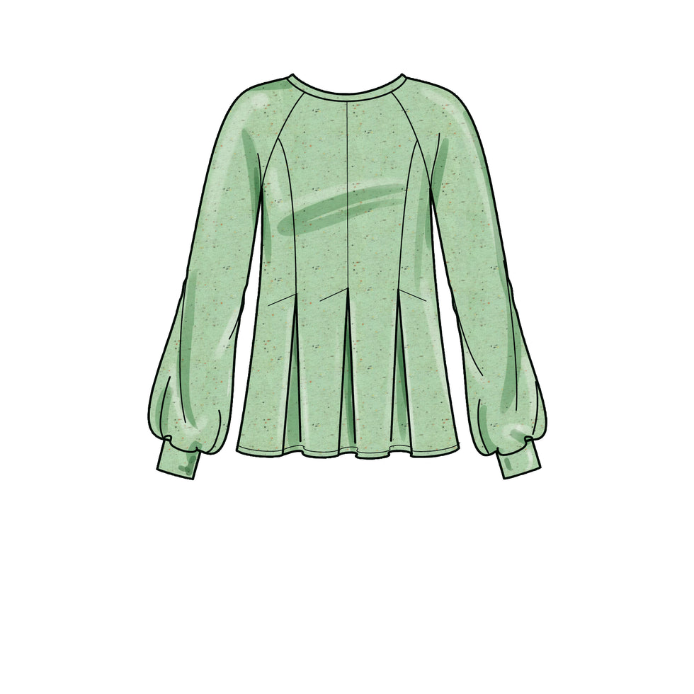 Simplicity Sewing Pattern S9384 - Misses' Sweatshirts – My Sewing Box