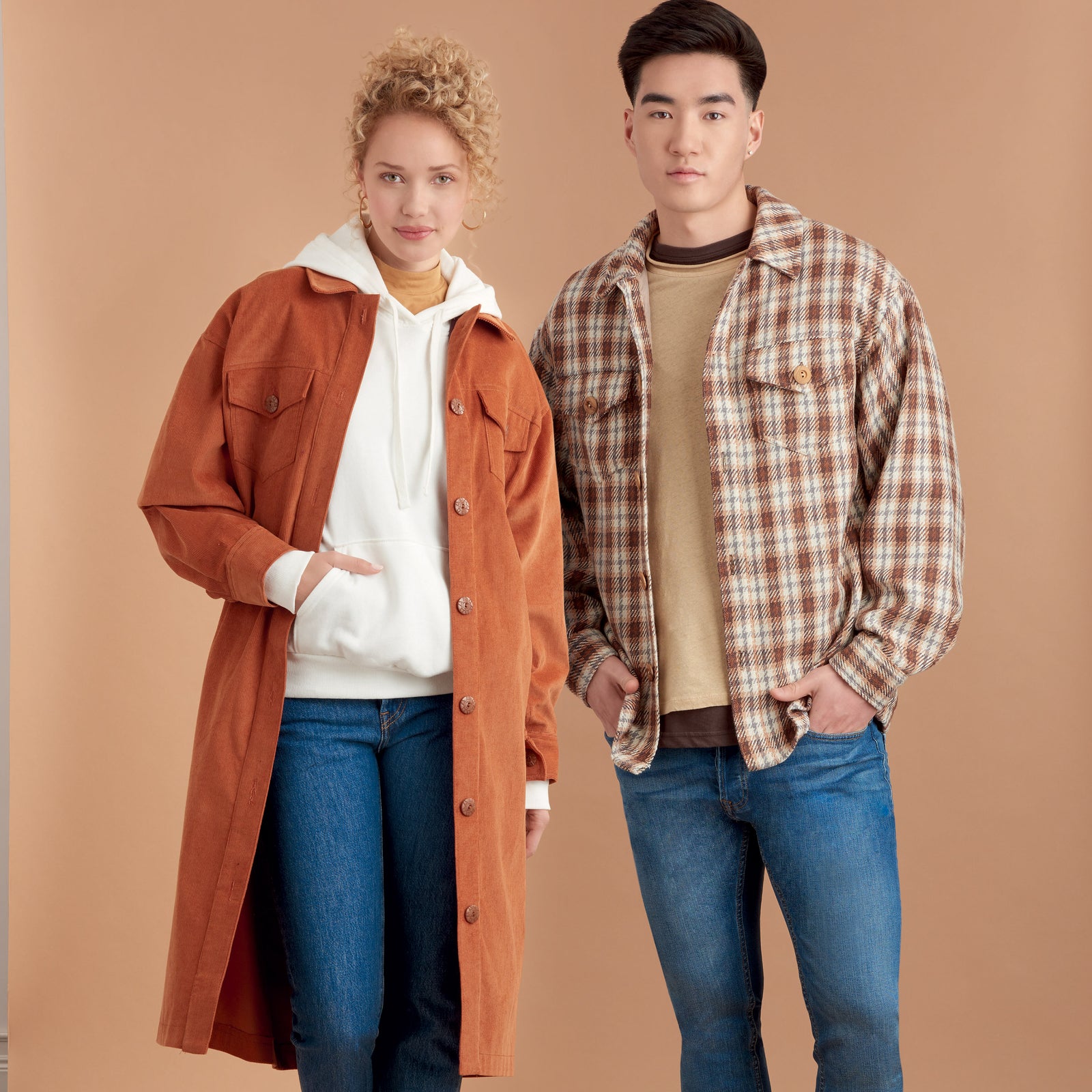 Simplicity Sewing Pattern S9388 - Unisex Shirt Jackets – My Sewing Box