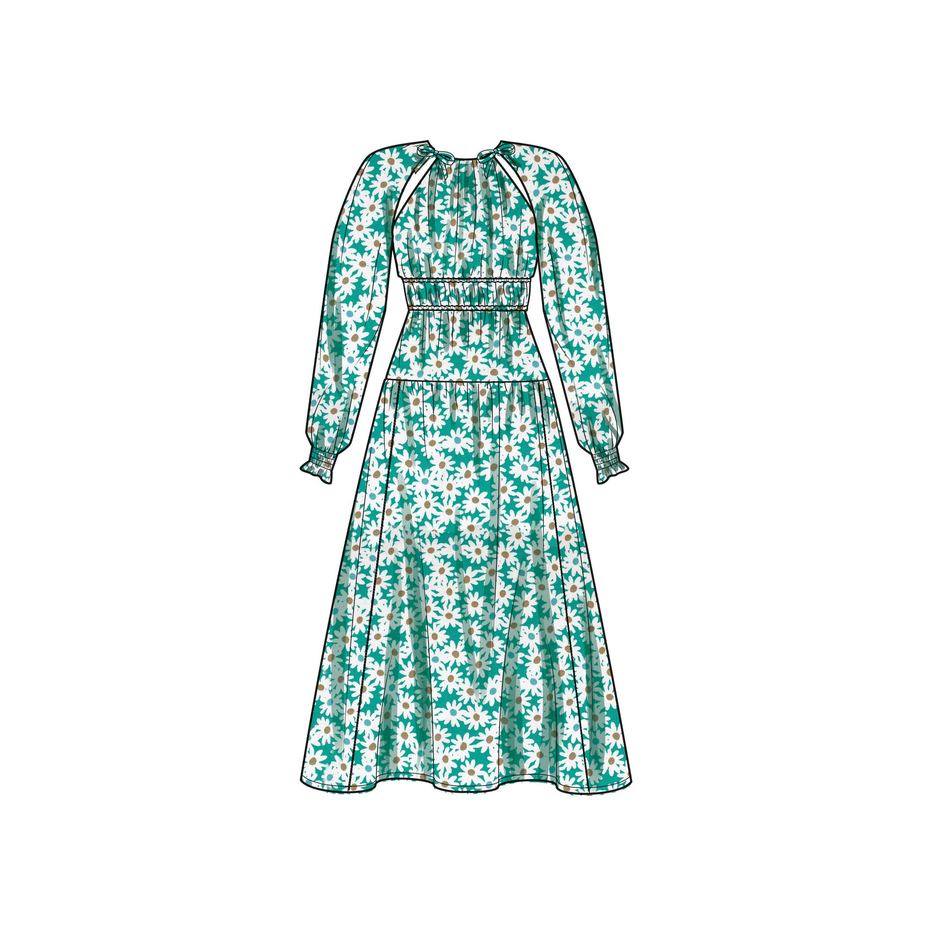 Simplicity Sewing Pattern S9678 - Misses' Dress with Sleeve and Length ...