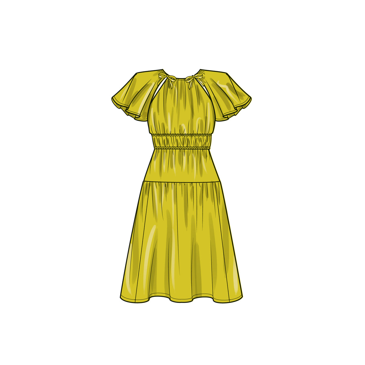 Simplicity Sewing Pattern S9678 - Misses' Dress with Sleeve and Length ...