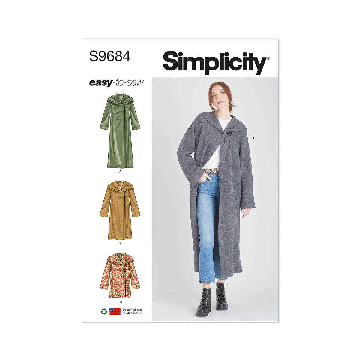 simplicity coat patterns uk