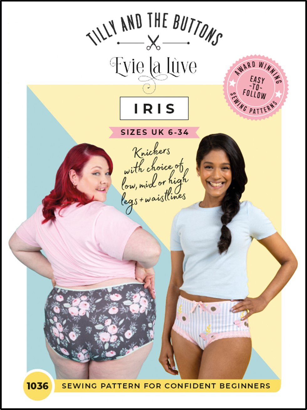 Tilly & The Buttons Sewing Pattern - Iris Knickers | Independent Patterns – My Sewing Box