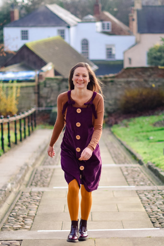 Waves & Wild Adult Penelope Pinafore Dress | PDF Sewing Patterns – My ...