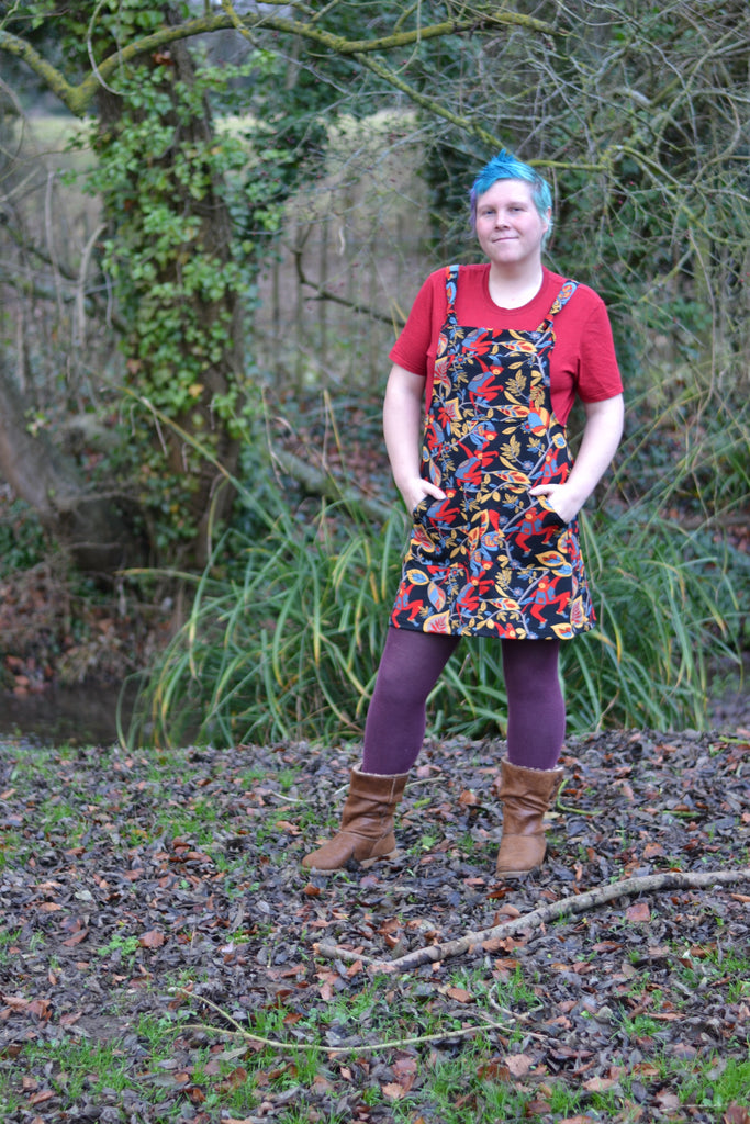 Waves & Wild Adult Penelope Pinafore Dress | PDF Sewing Patterns – My ...