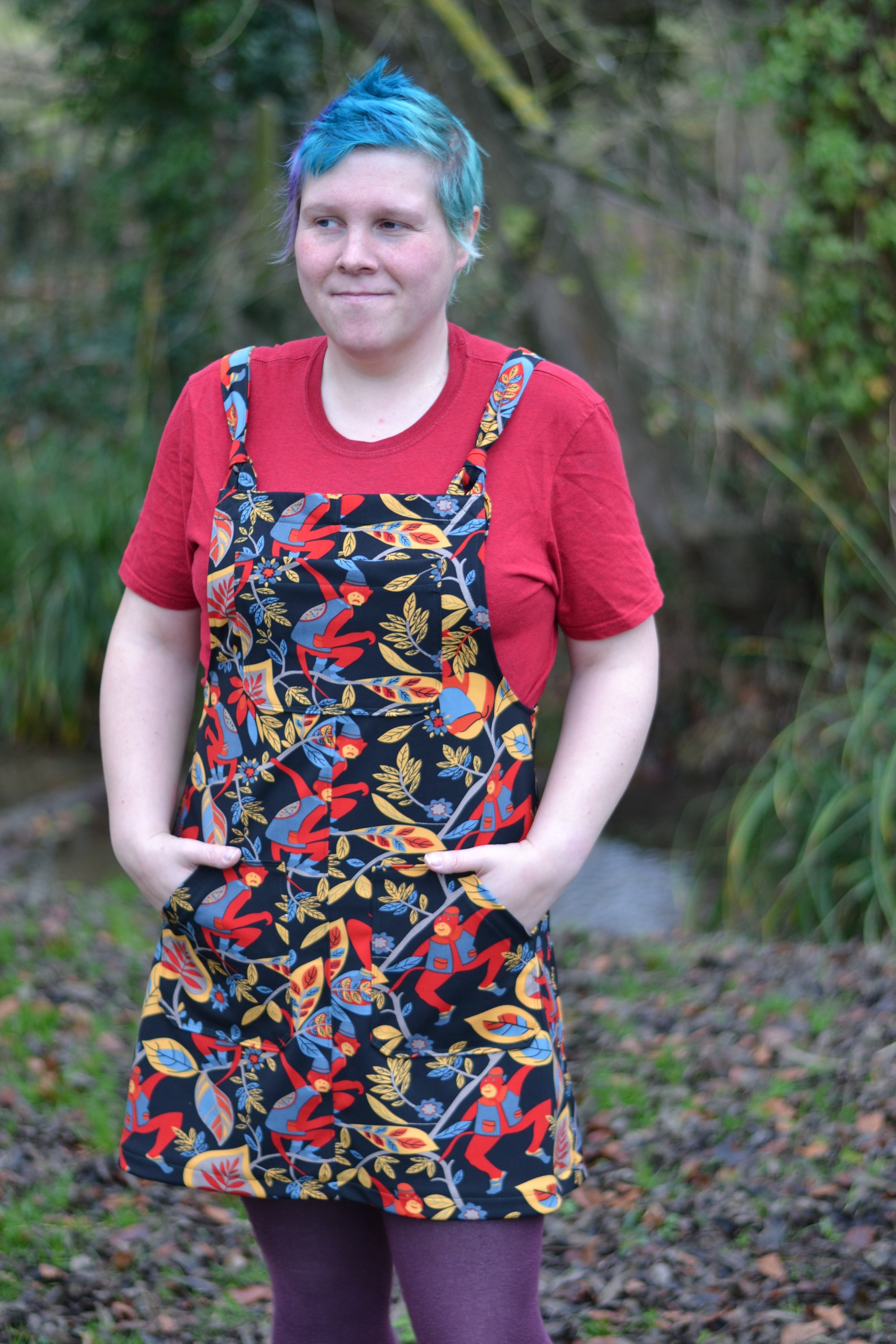 Waves & Wild Adult Penelope Pinafore Dress | PDF Sewing Patterns – My ...