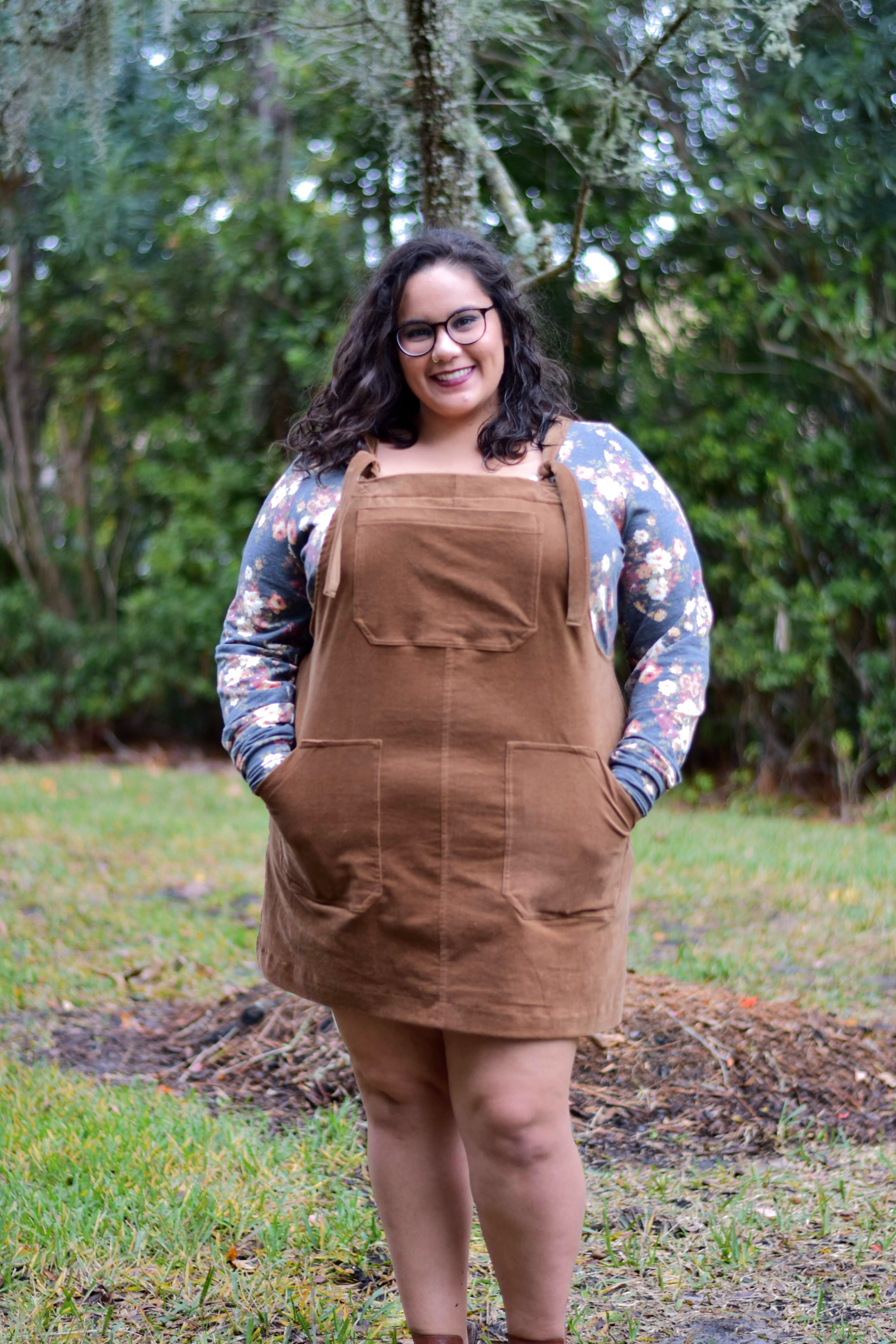 Waves & Wild Adult Penelope Pinafore Dress | PDF Sewing Patterns – My ...