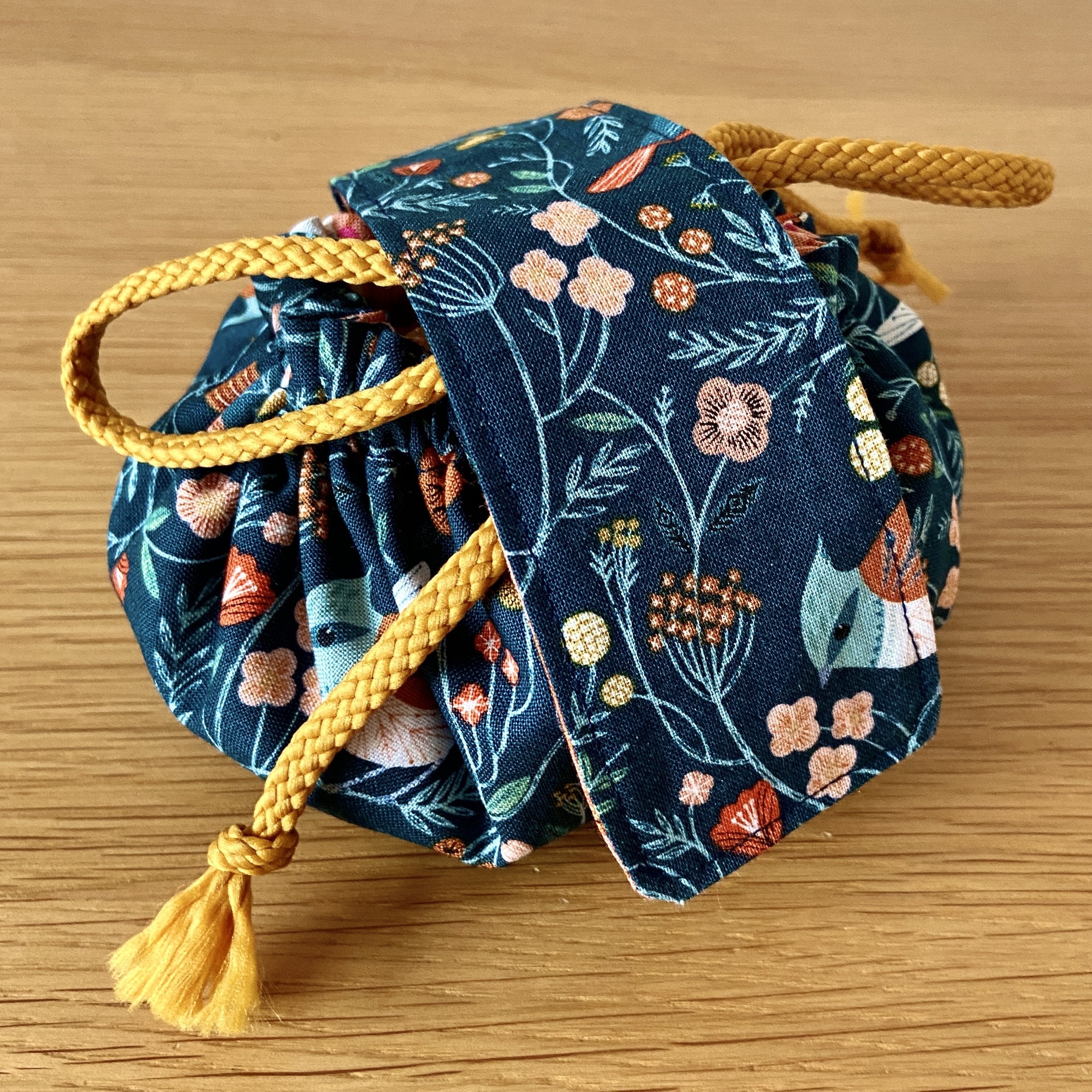 Drawstring Make-up Bag - PDF pattern | Downloadable Sewing Patterns ...