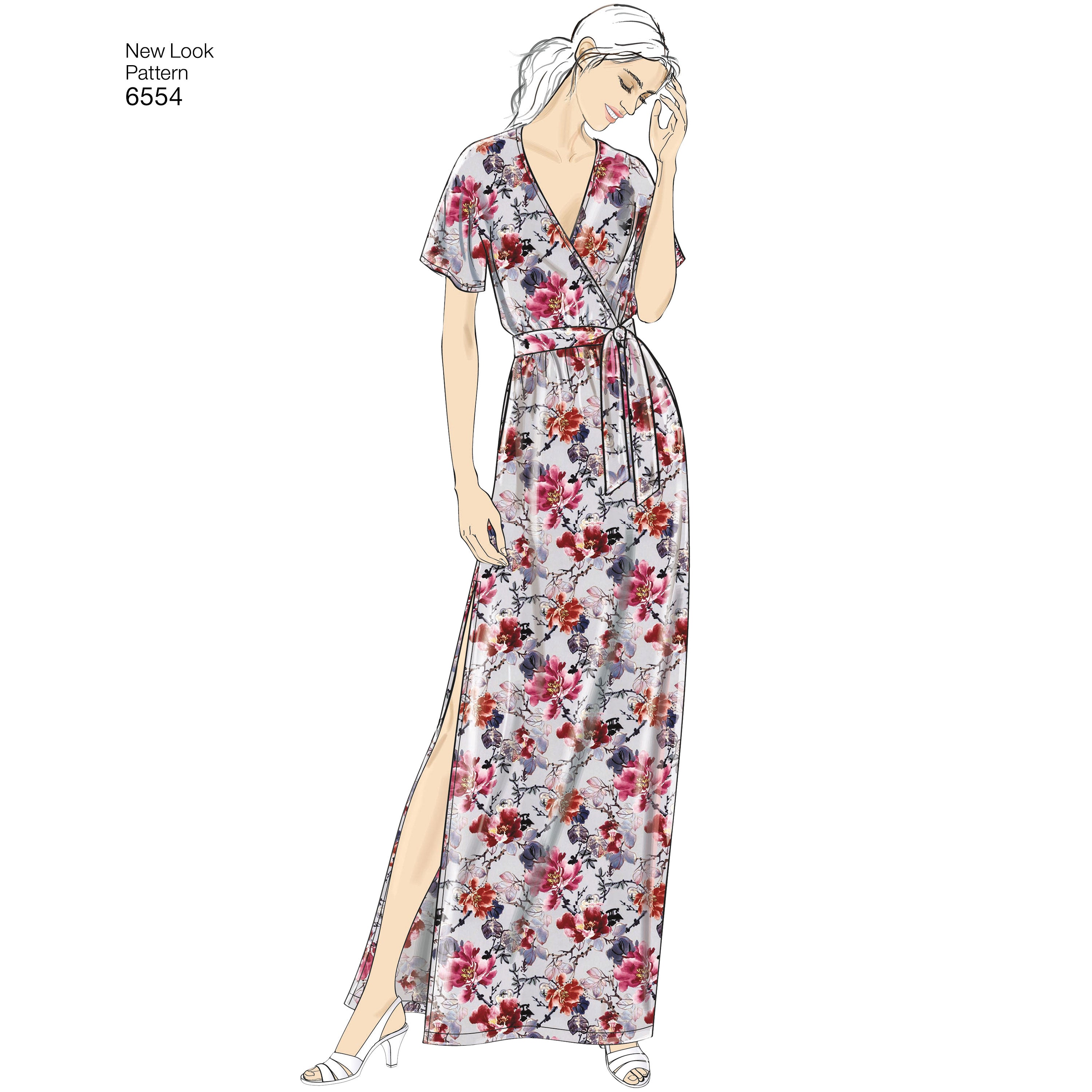 New Look Sewing Pattern 6554 - Women's Knit Jumpsuit and Dresses – My ...