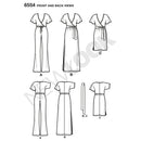 New Look Sewing Pattern 6554 - Women's Knit Jumpsuit and Dresses – My ...