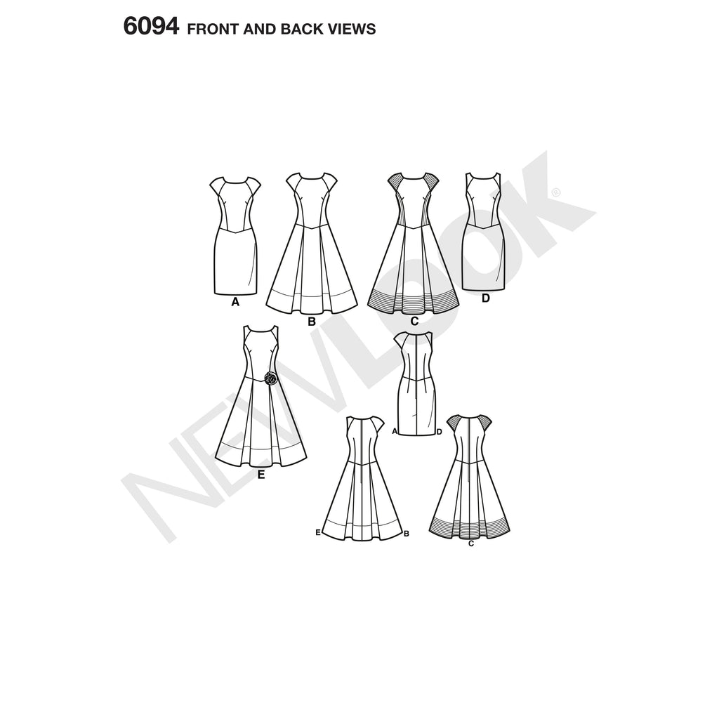 New Look Sewing Pattern 6094 - Misses' Dresses | Sewing Patterns – My ...