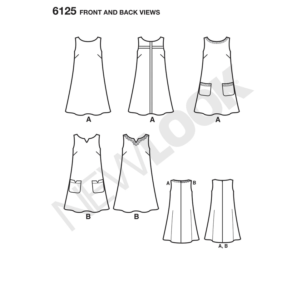 New Look Sewing Pattern 6125 - Misses' Dress | Sewing Patterns – My ...