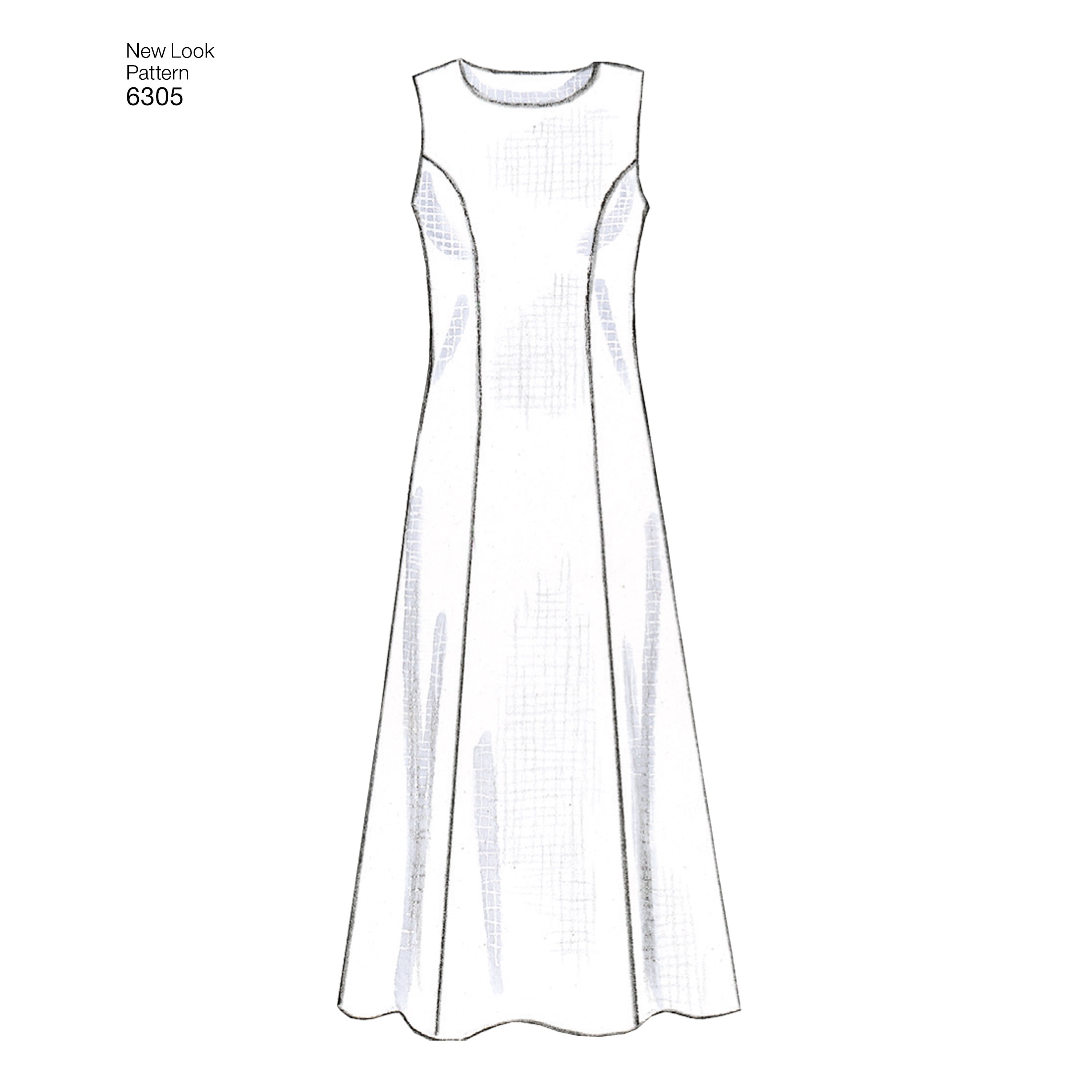 New Look Sewing Pattern 6305 - Misses Dresses – My Sewing Box