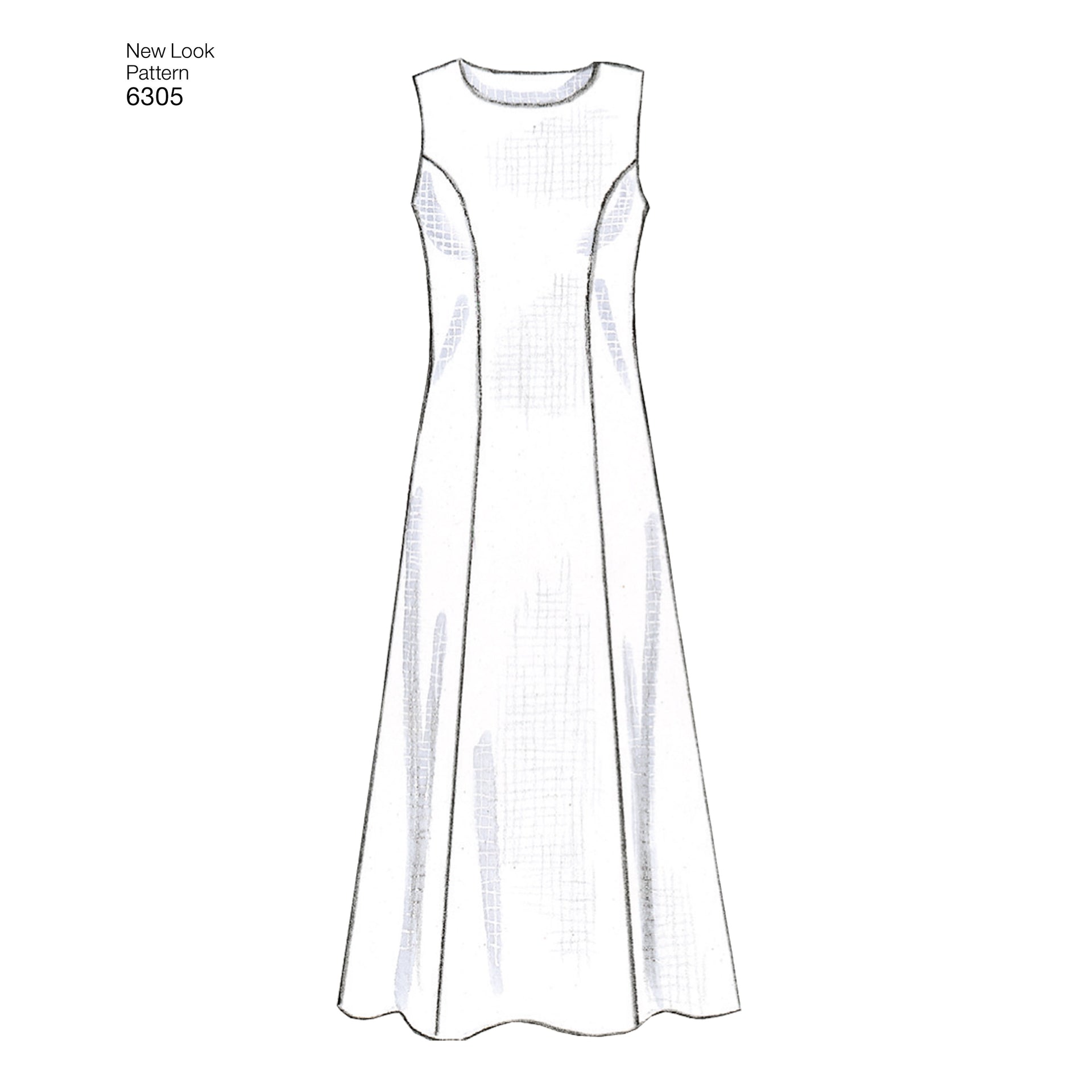 New Look Sewing Pattern 6305 - Misses Dresses – My Sewing Box