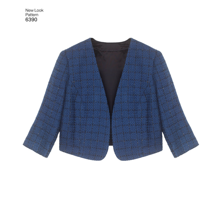 New Look Sewing Pattern 6390 - Misses' Dresses with Full Skirt and Bol ...