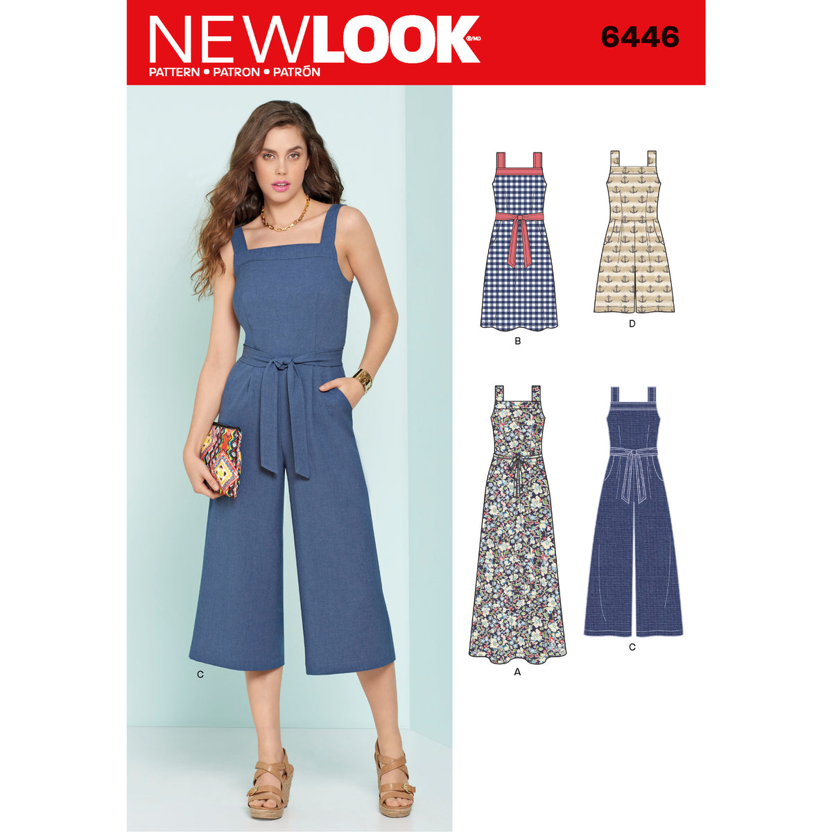 New Look Sewing Pattern 6446 - Misses' Jumpsuits and Dresses – My ...