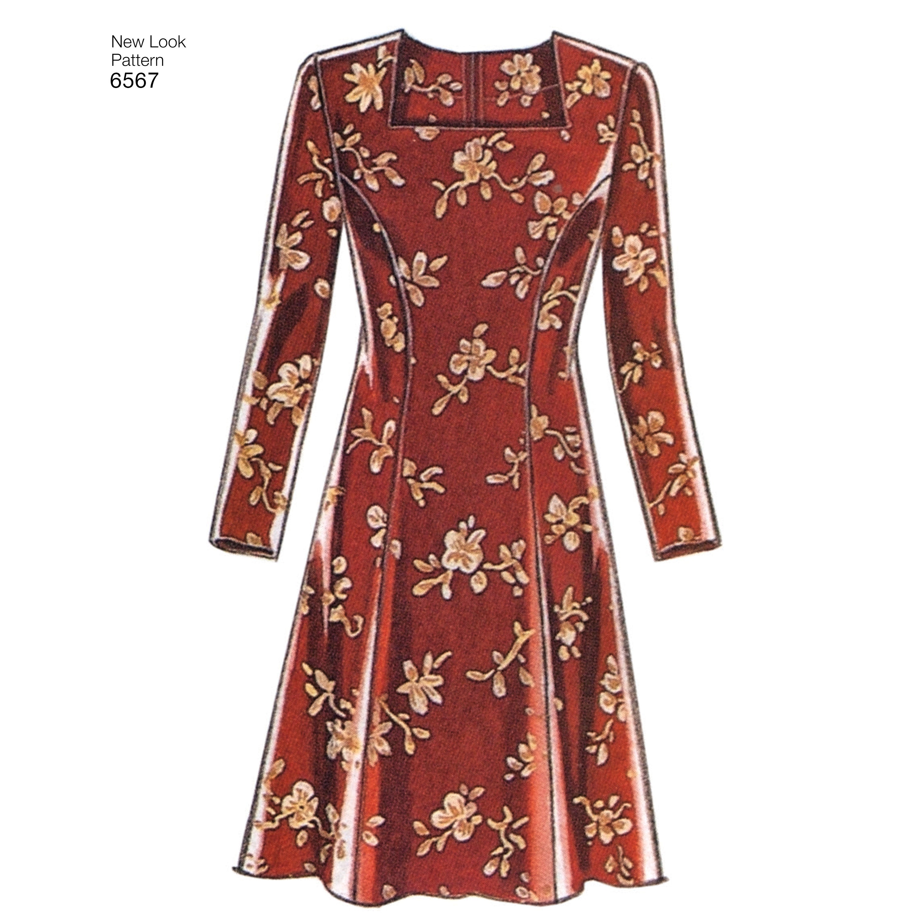 New Look Sewing Pattern 6567 - Misses Dresses – My Sewing Box