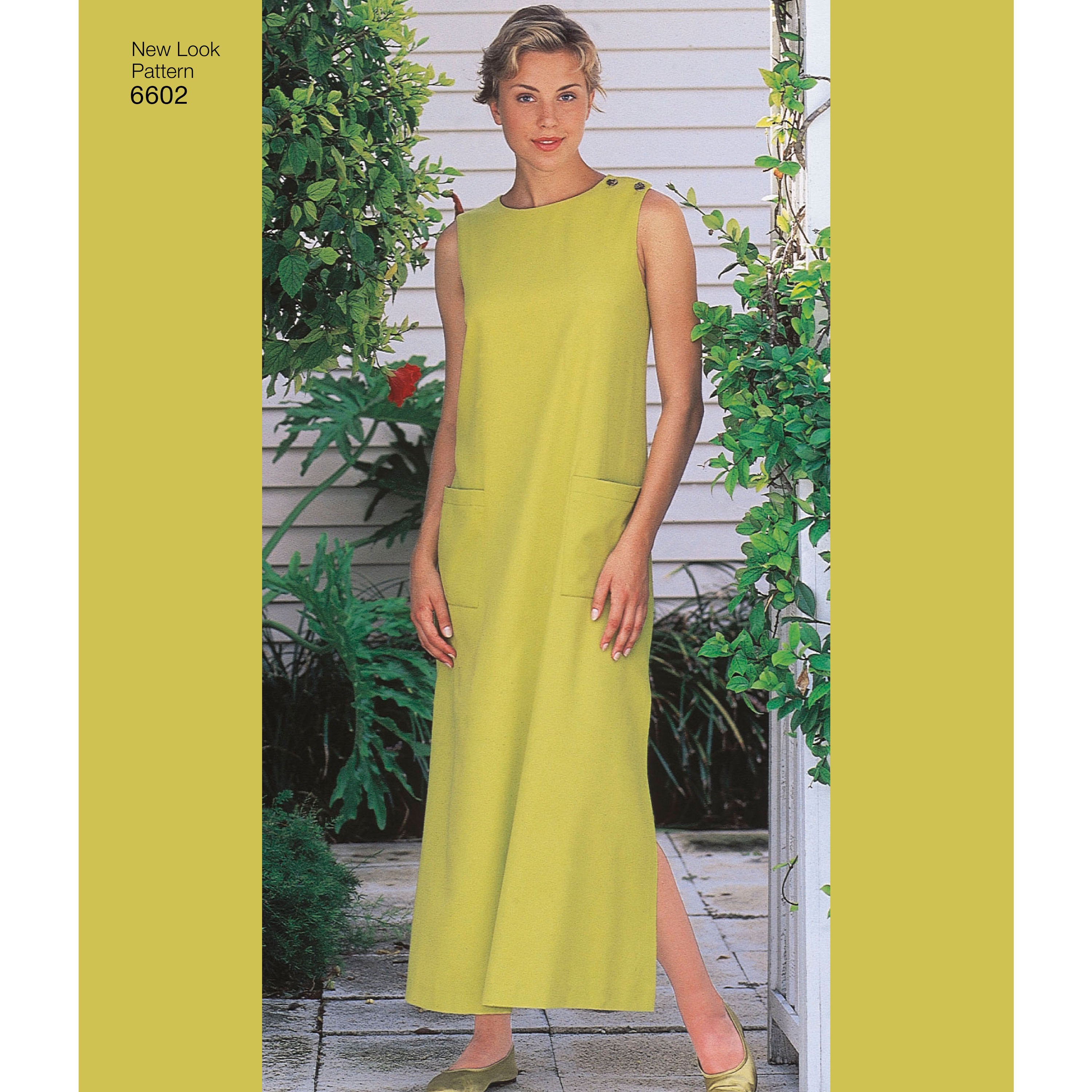 New Look Sewing Pattern 6602 - Misses Dresses – My Sewing Box